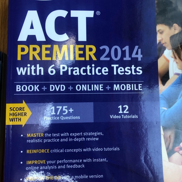 Other | Act Prep Book Bundle | Poshmark